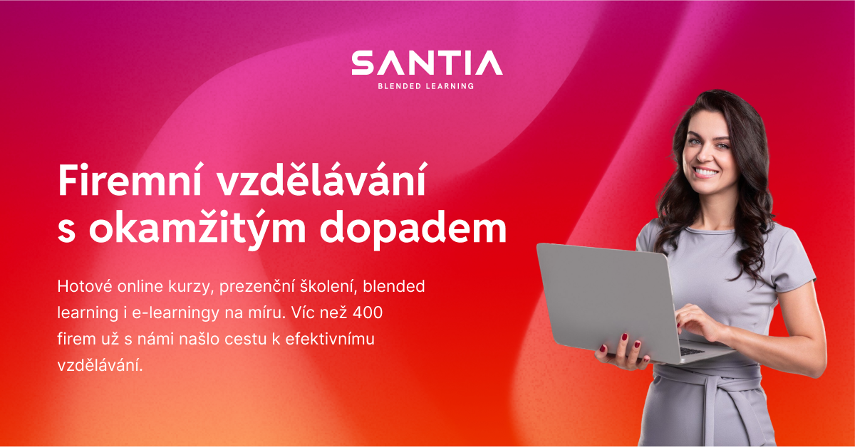 Firemní vzdělávání s okamžitým dopadem | Santia - Santia